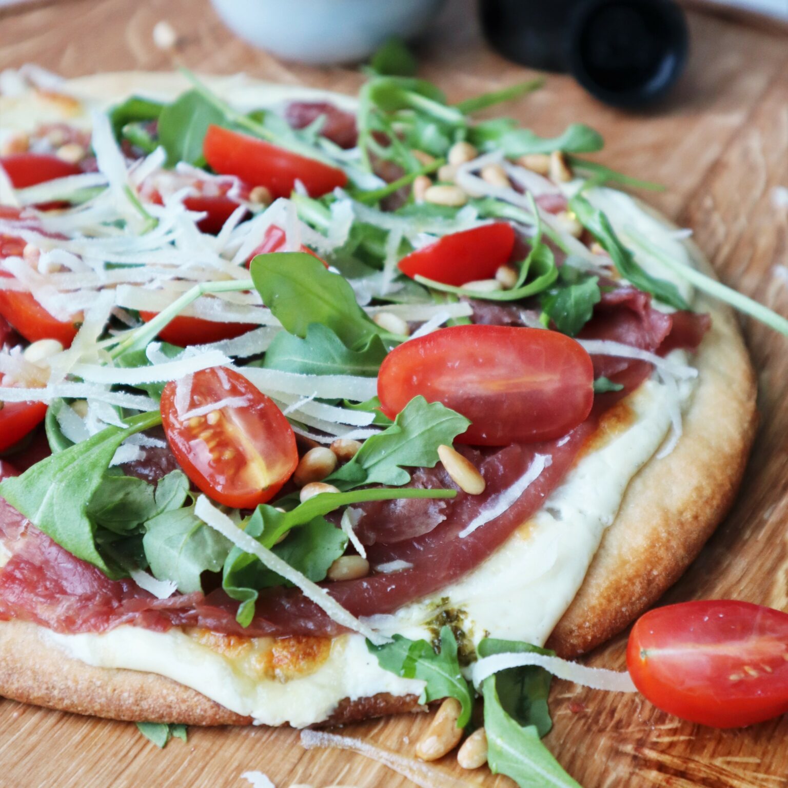 Magioni pizza carpaccio - Alles over koken, bakken en liefde voor voeding!